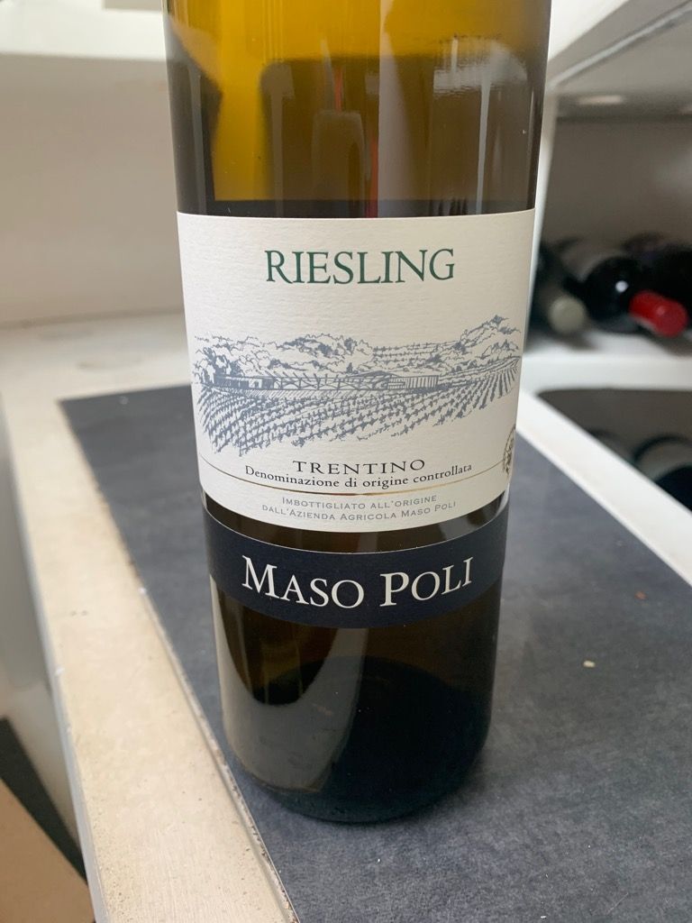2021 Maso Poli Riesling, Italy, Trentino-Alto Adige, Trentino - CellarTracker