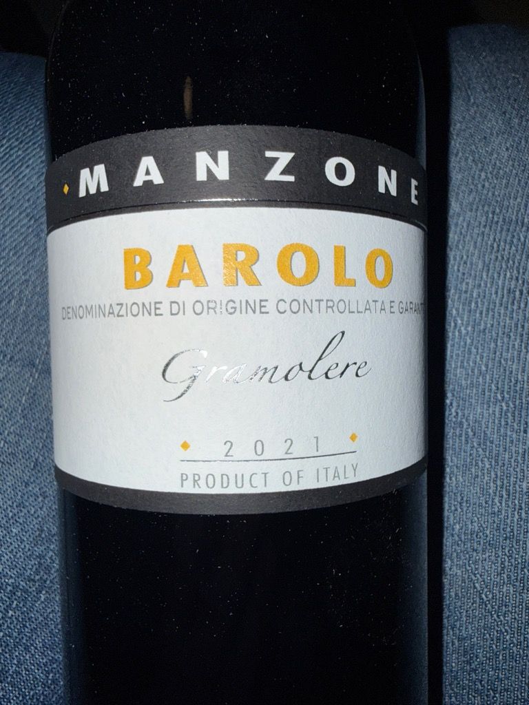 2021 Giovanni Manzone Barolo Gramolere, Italy, Piedmont, Langhe, Barolo ...
