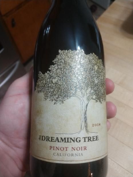 2018 The Dreaming Tree Pinot Noir California, USA, California ...