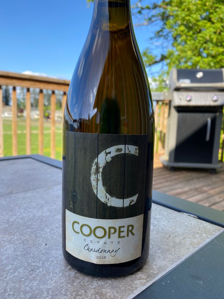 2018 Cooper Wine Company Chardonnay Estate, USA, Washington, Columbia ...