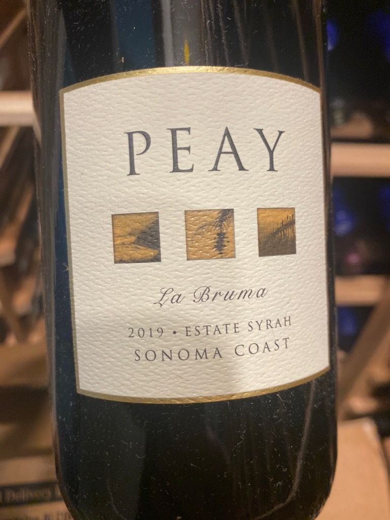 2019 Peay Vineyards Syrah La Bruma, USA, California, Sonoma County ...