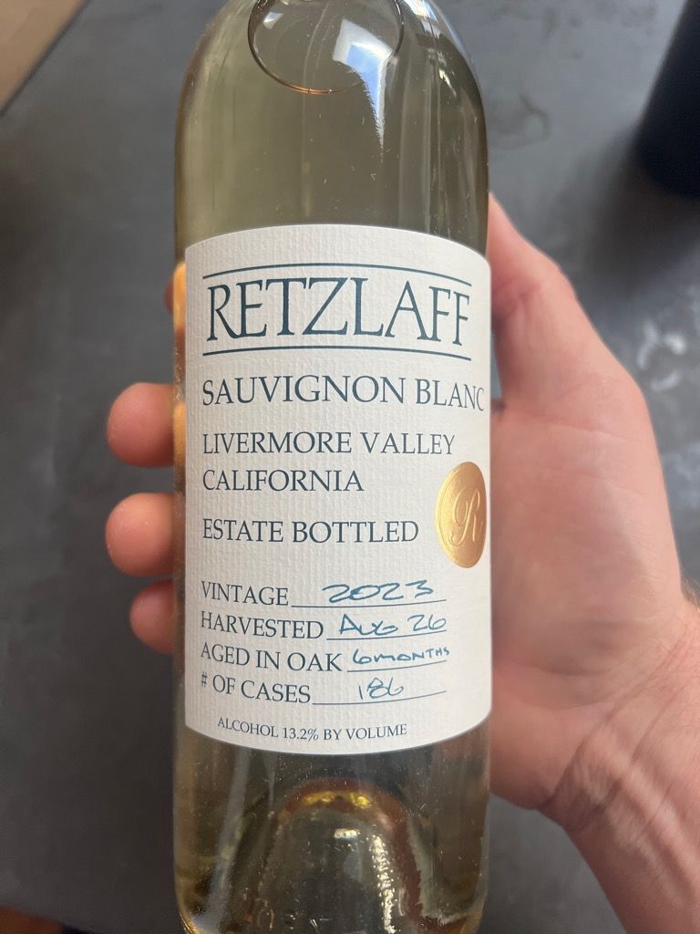 2023 Retzlaff Sauvignon Blanc, USA, California, San Francisco Bay ...