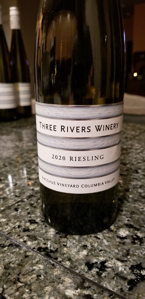 2019 Three Rivers Winery Riesling, USA, Washington, Columbia Valley ...
