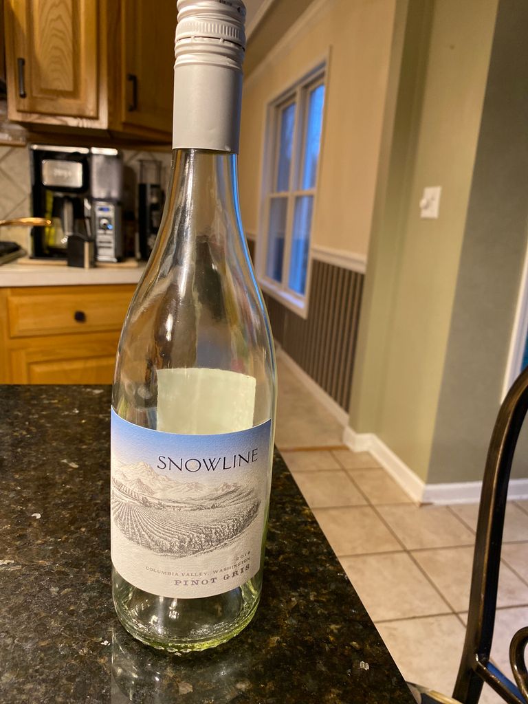 2020 Snowline Pinot Gris, USA, Oregon, Columbia Valley - CellarTracker