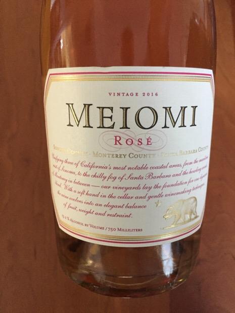 2016 Meiomi Rosé, USA, California - CellarTracker
