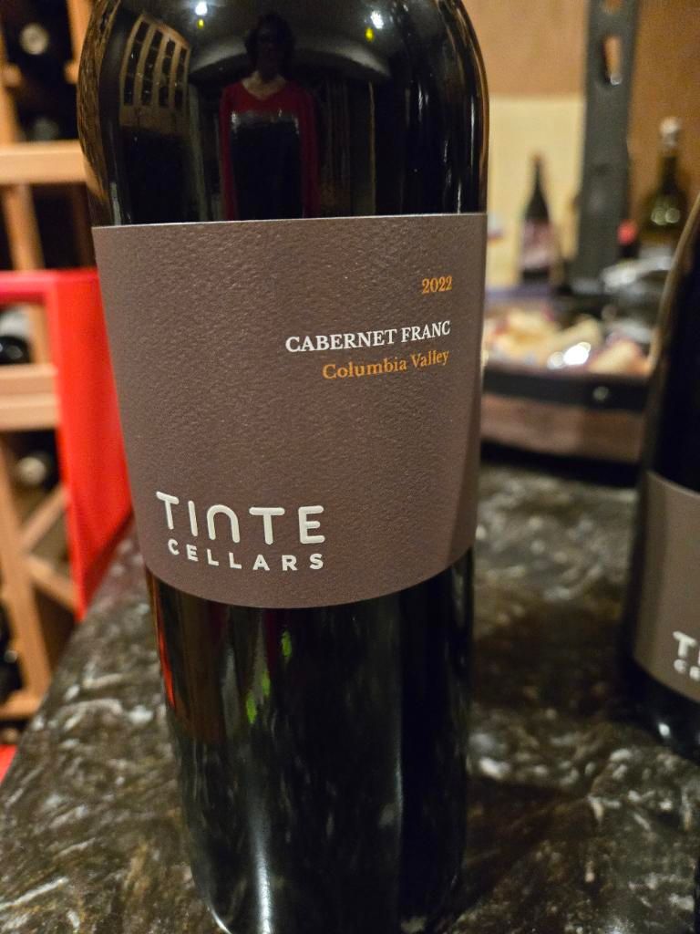 2022 Tinte Cellars Cabernet Franc, USA, Washington, Columbia Valley ...