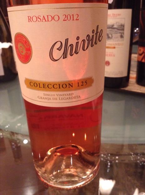 2012 Bodegas Julián Chivite Navarra Colección 125 Rosado, Spain ...