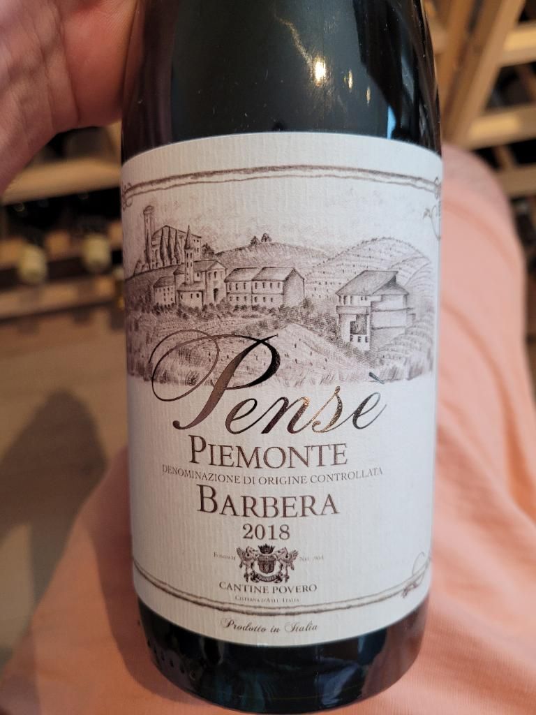 2018 Cantine Povero Piemonte Barbera, Italy, Piedmont, Piemonte DOC ...