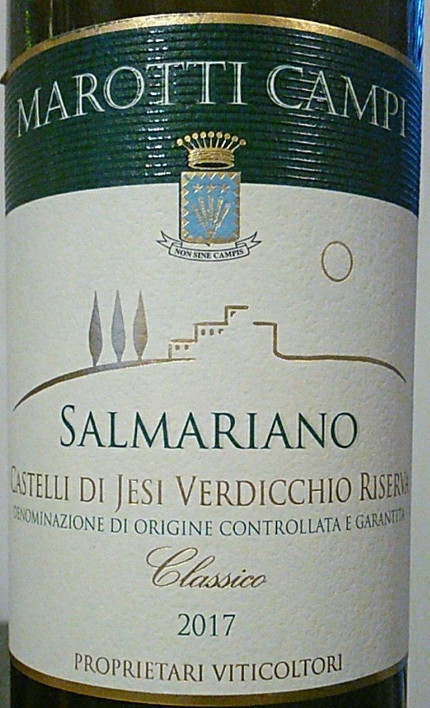 2017 Marotti Campi Verdicchio dei Castelli di Jesi Classico Riserva ...