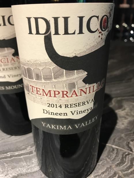 2014 Idilico Tempranillo Reserva, USA, Washington, Columbia Valley ...