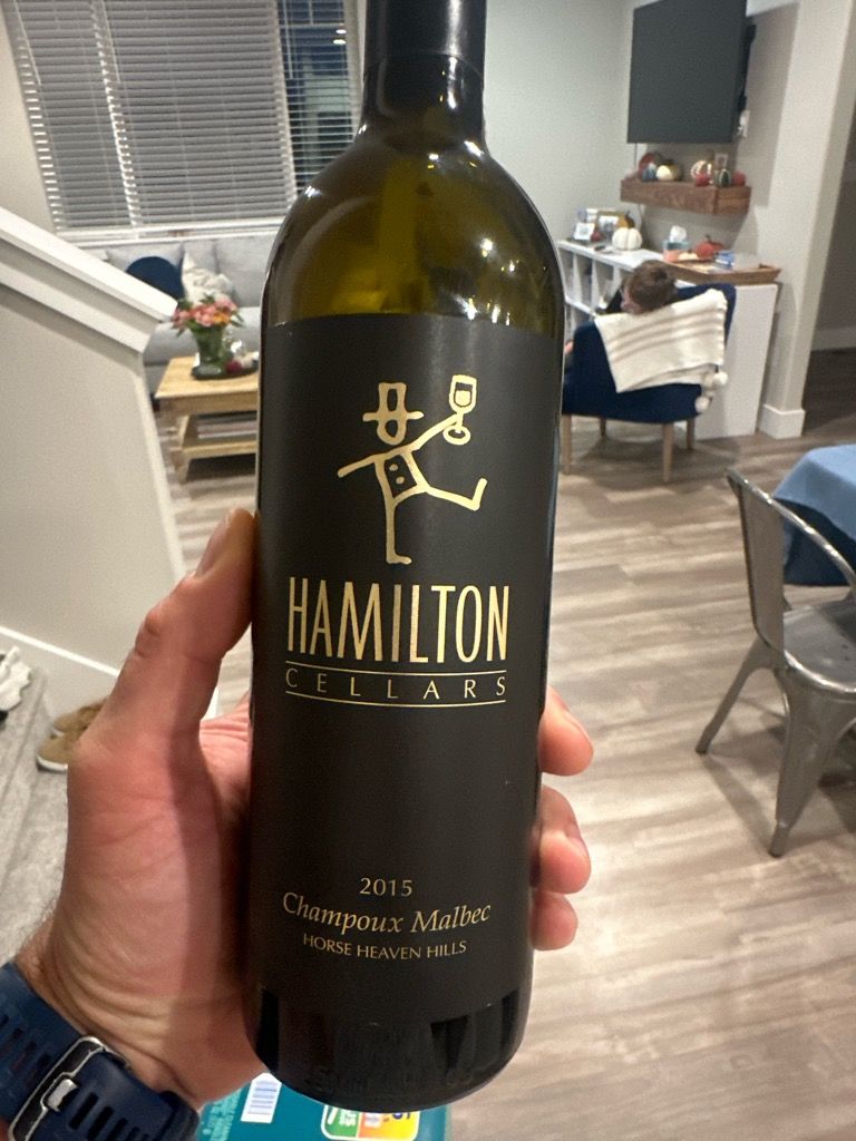 2014 Hamilton Cellars Malbec Champoux Vineyard, USA, Washington ...