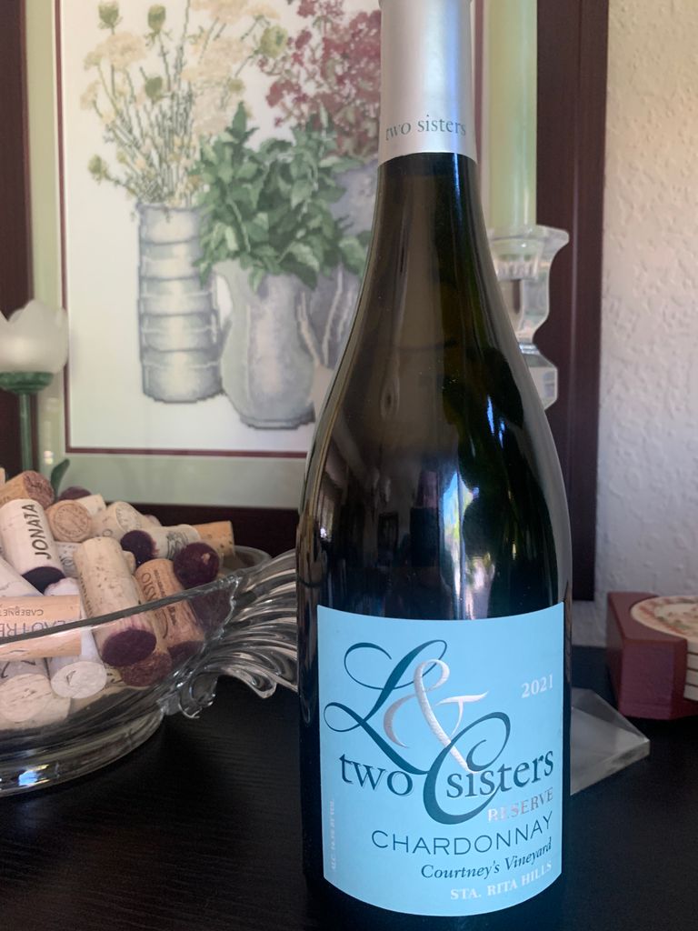 2021 Foley Estates Chardonnay Two Sisters Courtney's Vineyard, USA ...