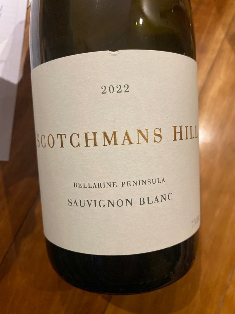 2024 Scotchmans Hill Sauvignon Blanc Bellarine Peninsula, Australia ...