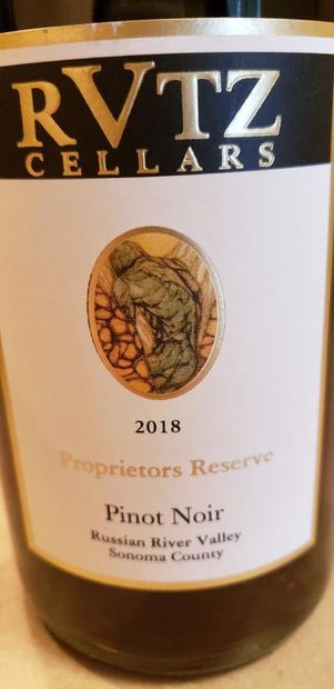 2018 Rutz Cellars Pinot Noir Proprietor's Reserve, USA, California ...