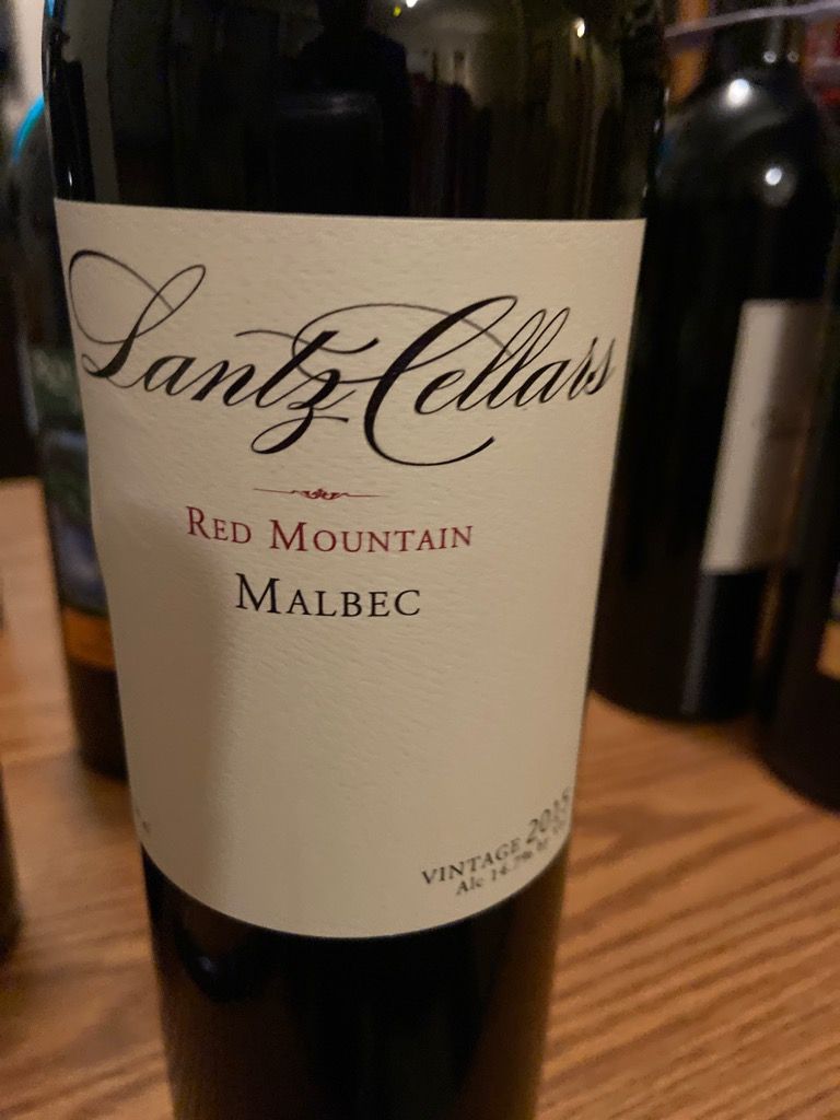 2016 Lantz Cellars Malbec, USA, Washington, Columbia Valley, Red ...