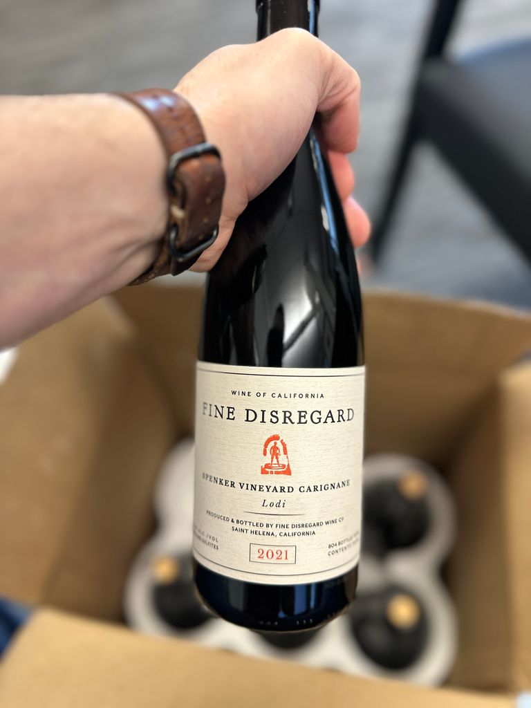 2021 Fine Disregard Wine Co Carignane Spenker Ranch Vineyards, USA ...