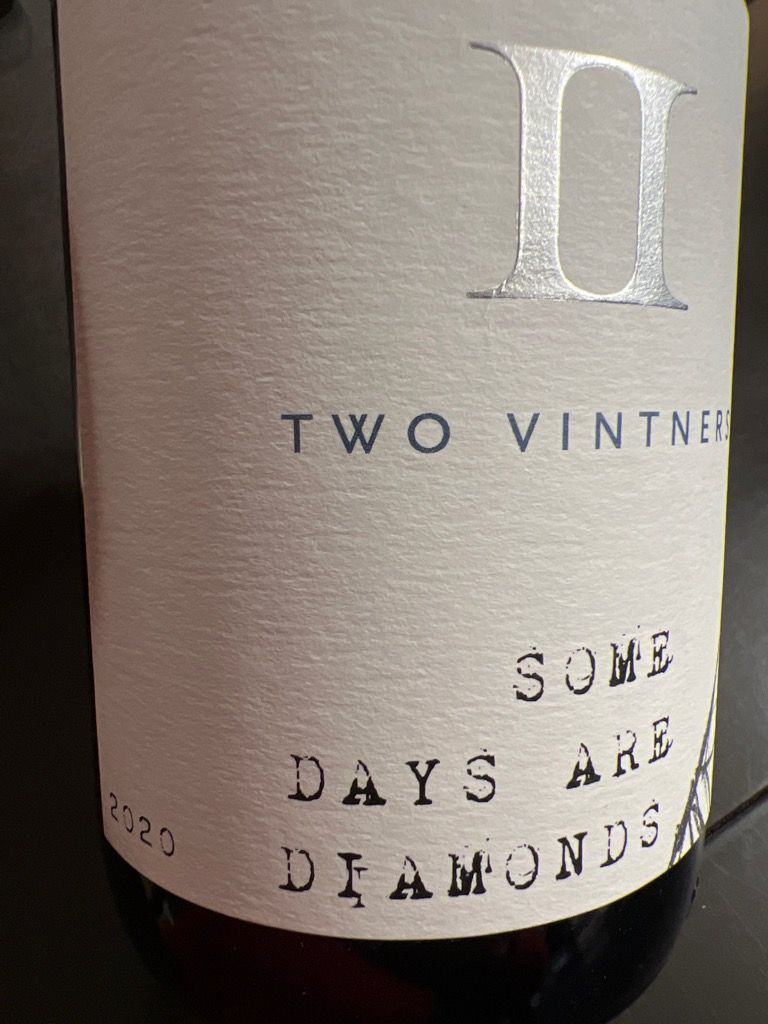 2020 Two Vintners Syrah Some Days Are Diamonds, USA, Washington ...