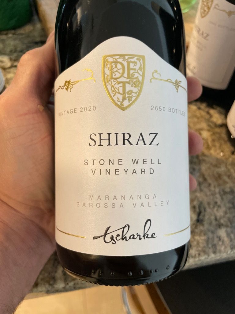 2020 Tscharke Shiraz Marananga Stonewell Vineyard, Australia, South Australia, Barossa, Barossa ...