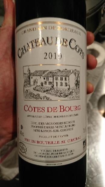 2011 Château de Cots Côtes de Bourg, France, Bordeaux, Côtes de Bourg ...
