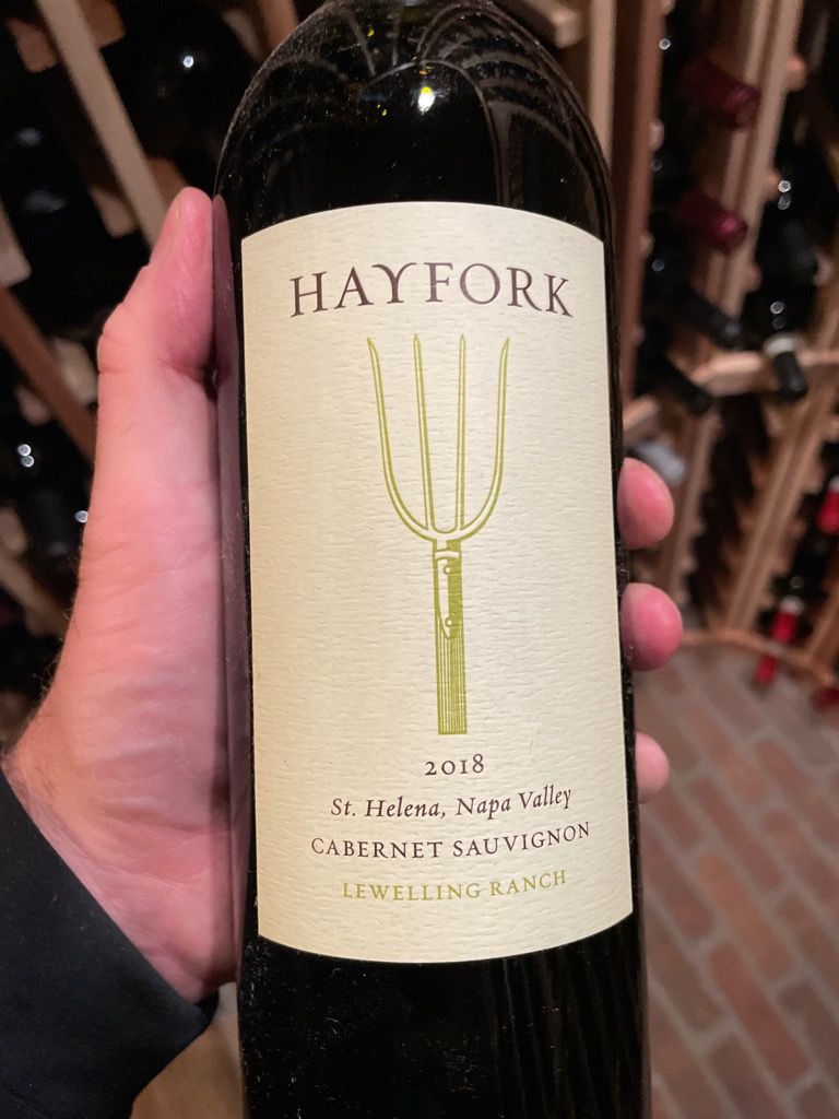 2018 Hayfork Cabernet Sauvignon Field Select Lewelling Ranch, USA ...