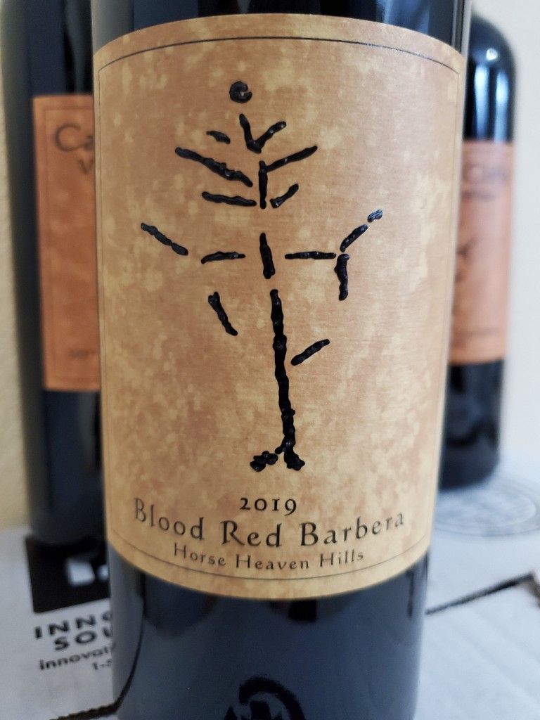 2019 Cascade Cliffs Barbera Blood Red, USA, Washington, Columbia Valley ...