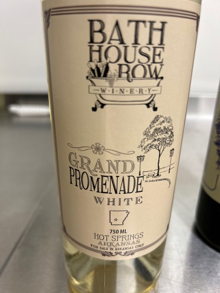 NV Bath House Row Grand Promenade White, USA, Arkansas - CellarTracker