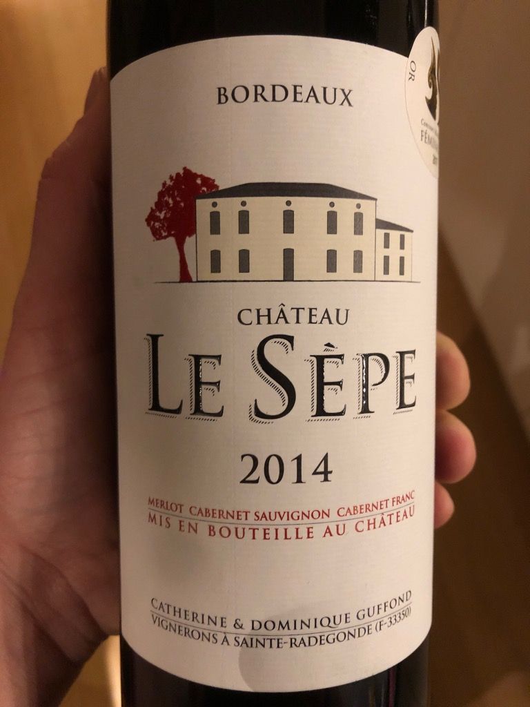 2016 Château Le Sepe, France, Bordeaux - CellarTracker