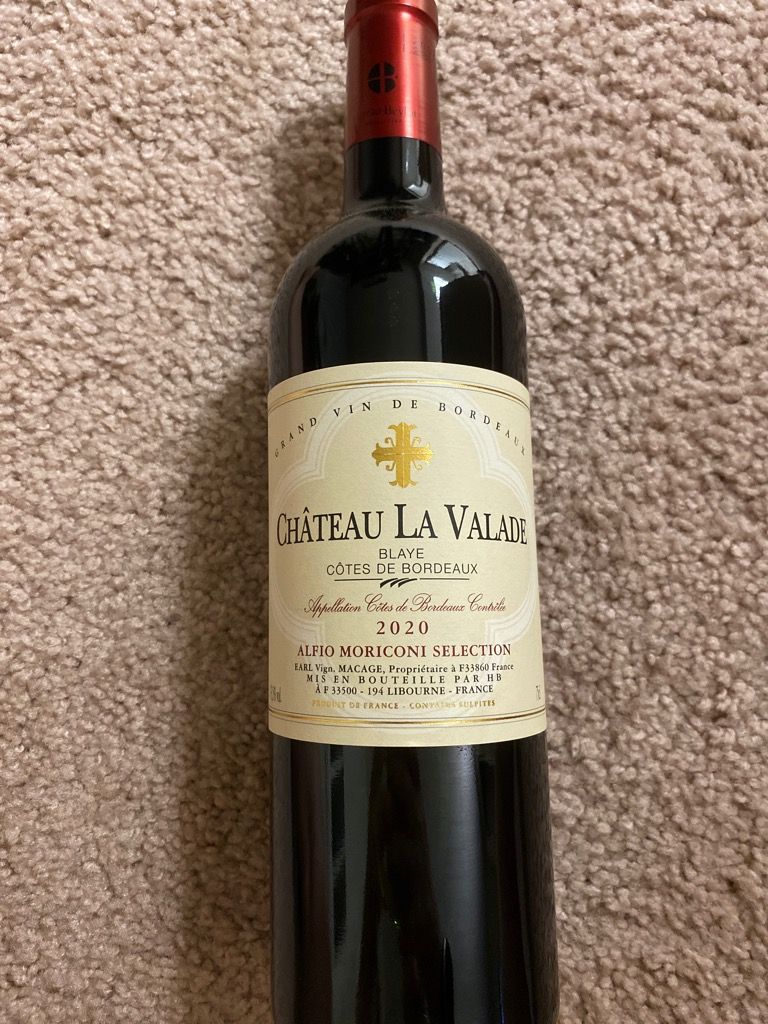 2020 Château La Valade, France, Bordeaux, Blaye Côtes de Bordeaux ...