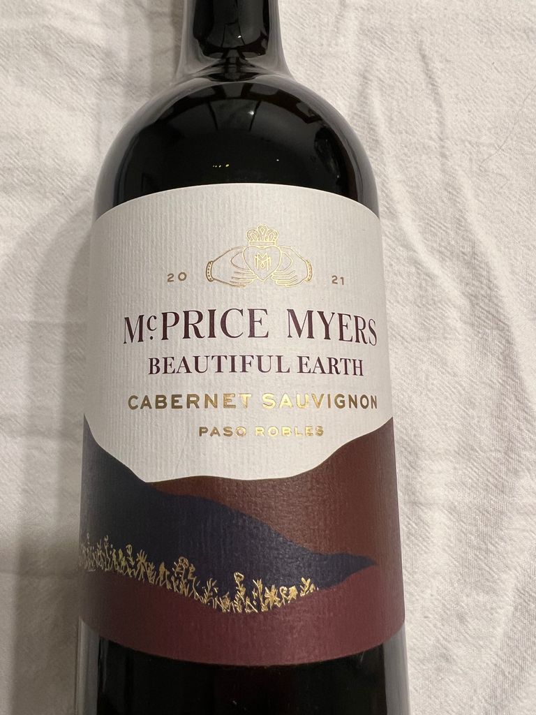 2021 McPrice Myers Cabernet Sauvignon Beautiful Earth, USA, California ...
