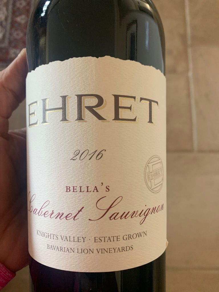 2015 Ehret Family Winery Bella's Blend, USA, California, Sonoma County ...