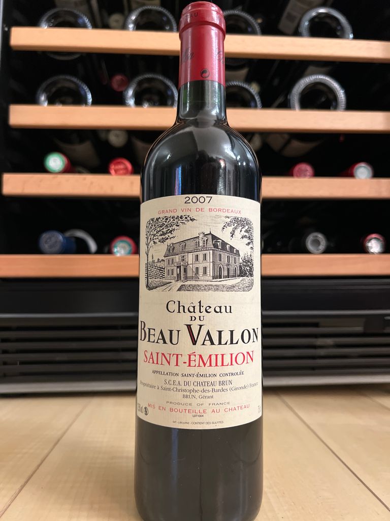 2007 Château du Beau Vallon, France, Bordeaux, Libournais, St. Émilion ...
