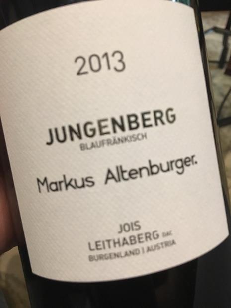 2009 Weingut Markus Altenburger Blaufränkisch Jungenberg, Austria ...