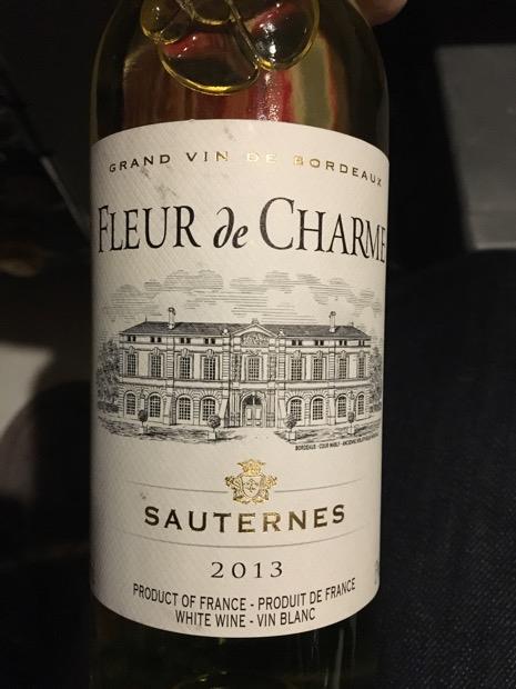 2013 Fleur de Charme, France, Bordeaux, Sauternais, Sauternes - CellarTracker