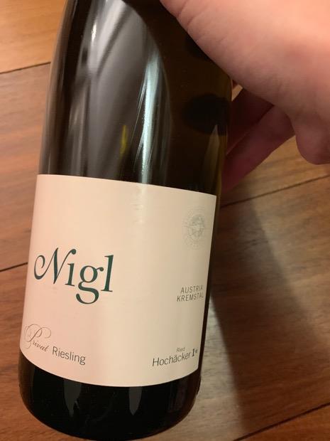 2021 Nigl Riesling 1ÖTW Privat Pellingen, Austria, Niederösterreich ...