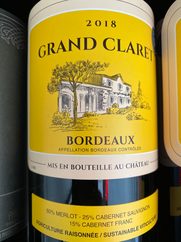 2016 Château Grand Claret, France, Bordeaux - CellarTracker