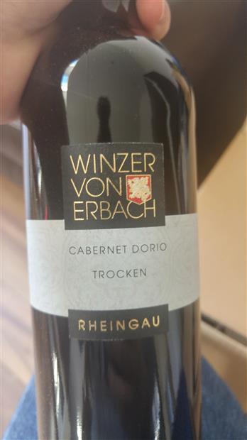 2021 Winzer von Erbach Cabernet Dorio, Germany, Rheingau - CellarTracker