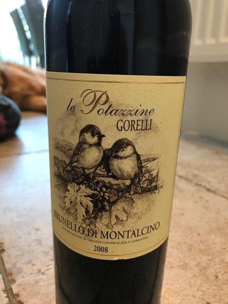 2008 Tenuta le Potazzine Brunello di Montalcino, Italy, Tuscany ...