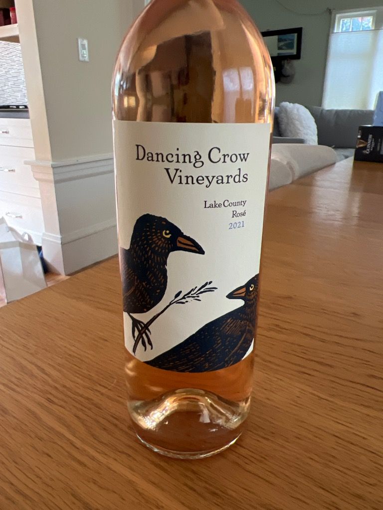 2021 Dancing Crow Vineyards Rosé, USA, California, North Coast, Lake ...