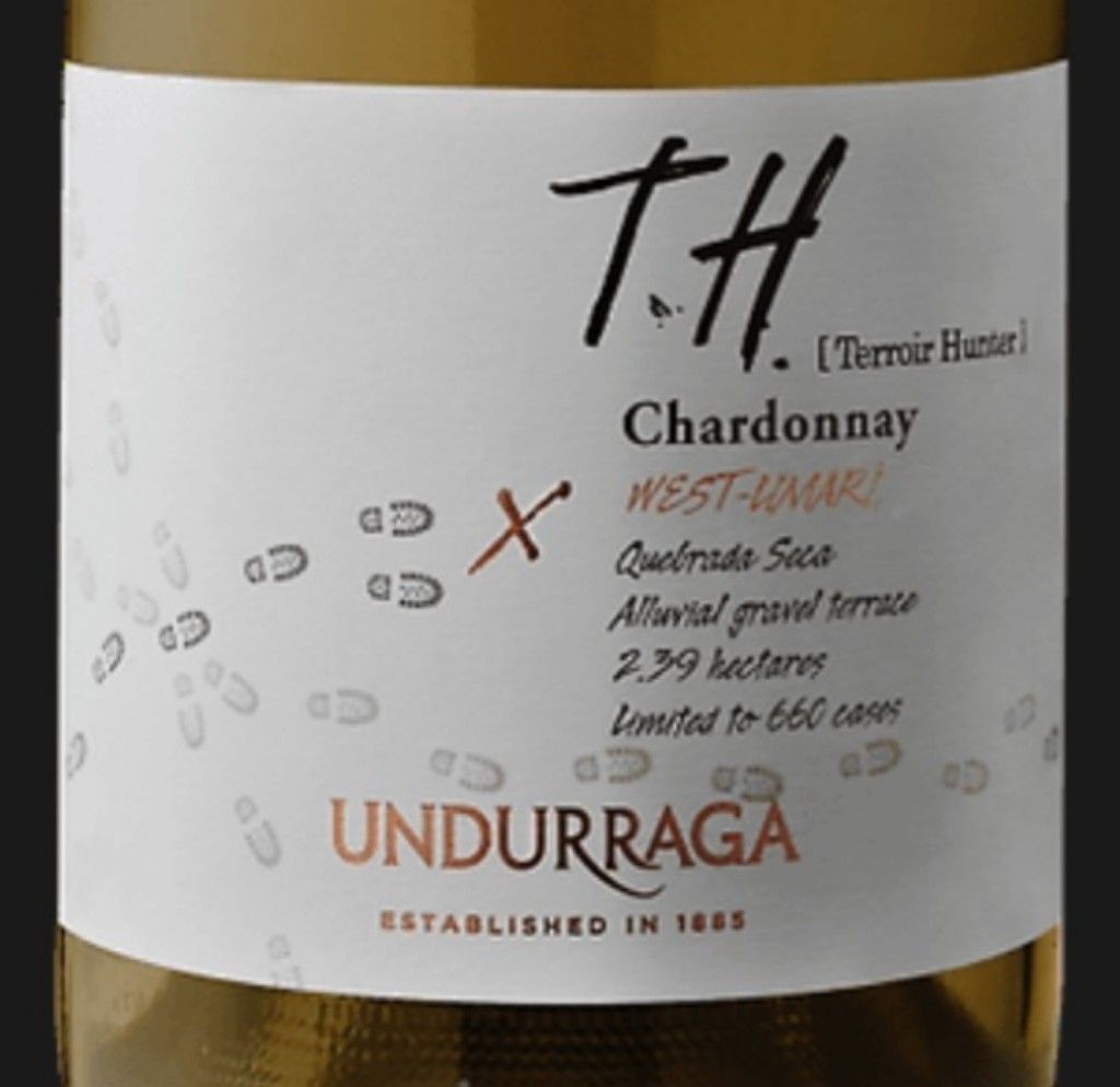 2015 Undurraga Chardonnay T.H. [Terroir Hunter] Limarí Valley, Chile ...