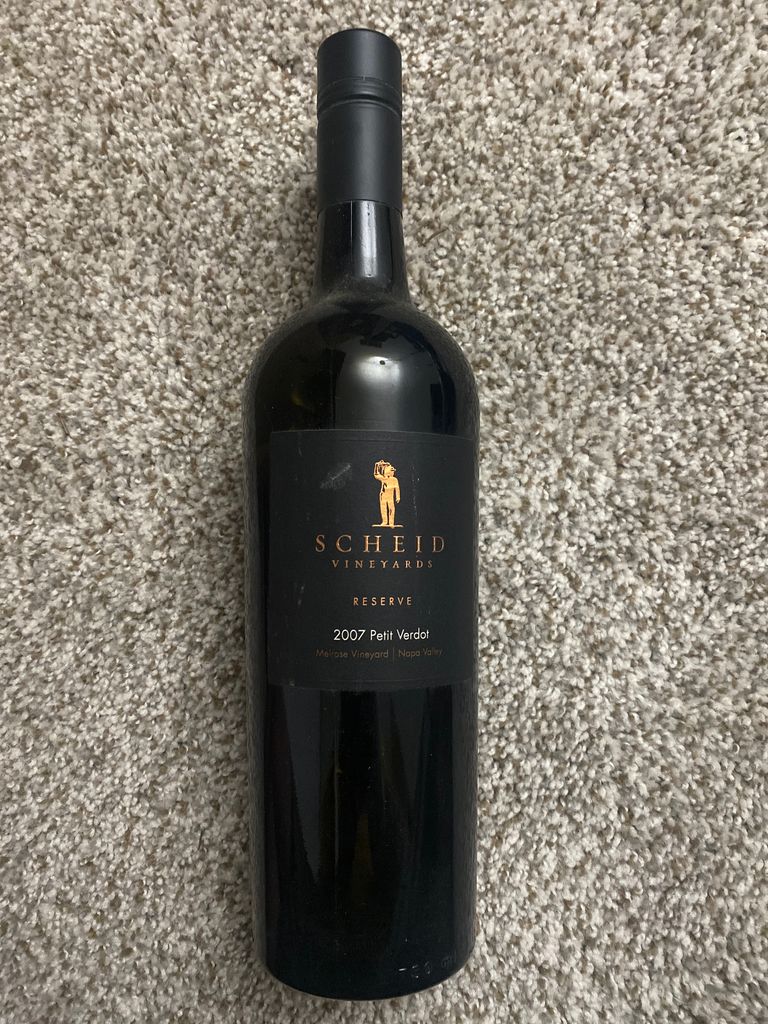 2021 Scheid Vineyards Petit Verdot, USA, California, Napa Valley ...