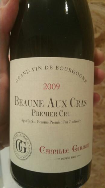 2008 Camille Giroud Beaune 1er Cru Les Cras, France, Burgundy, Côte de ...