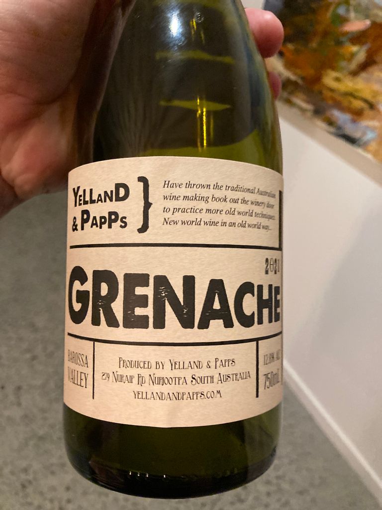 2021 Yelland & Papps Grenache, Australia, South Australia, Barossa, Barossa Valley - CellarTracker