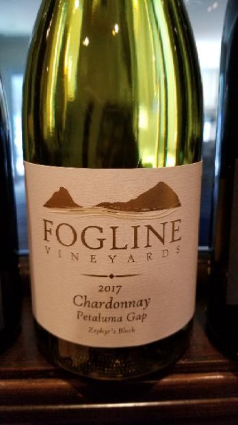 2017 Fogline Vineyards Chardonnay Zephyr's Block, USA, California ...