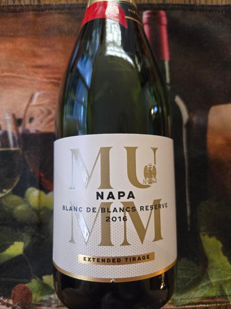 2015 Mumm Napa Chardonnay Blanc de Blancs Reserve Extended Tirage, USA, California - CellarTracker