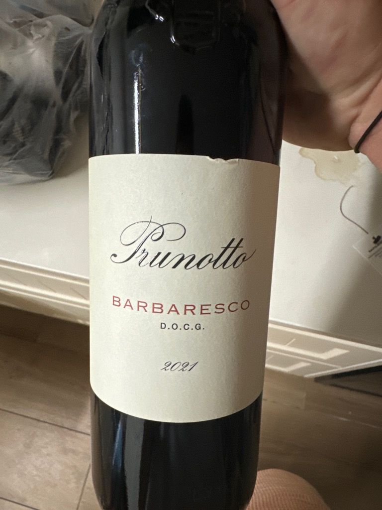 2021 Prunotto Barbaresco, Italy, Piedmont, Langhe, Barbaresco ...