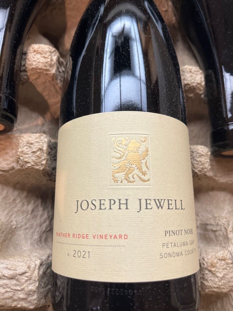 2021 Joseph Jewell Pinot Noir Panther Ridge Vineyard, USA, California ...