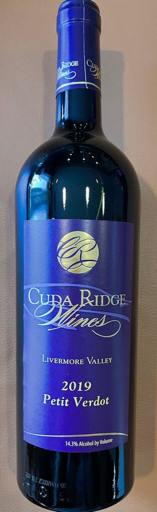 2019 Cuda Ridge Wines Petit Verdot, USA, California, San Francisco Bay ...
