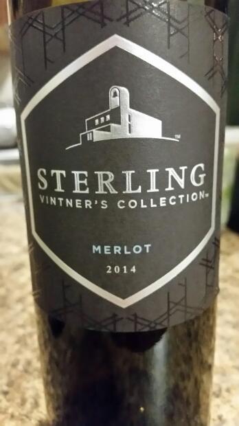 2013 Sterling Vineyards Merlot Vintner's Collection, USA, California ...