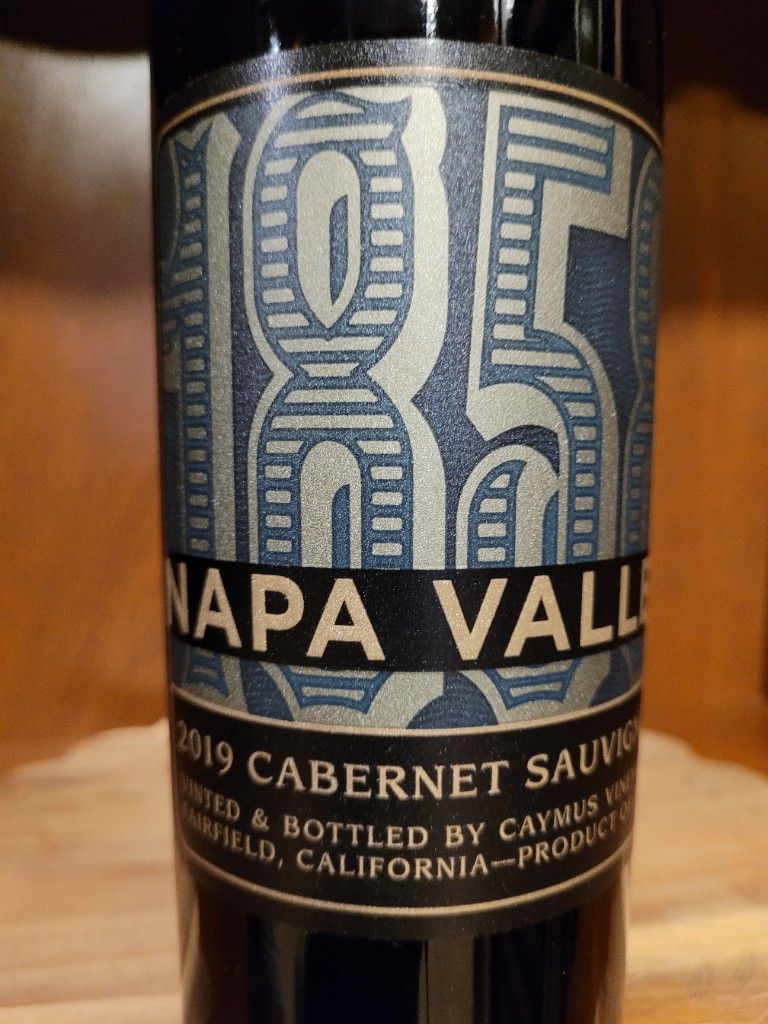 2019 Caymus Cabernet Sauvignon 1858 Napa Valley, USA, California, Napa ...