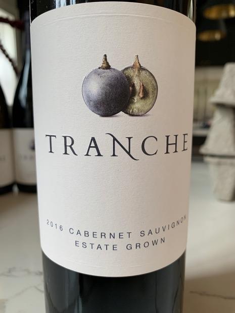 2016 Tranche Cellars Cabernet Sauvignon Estate, USA, Washington ...